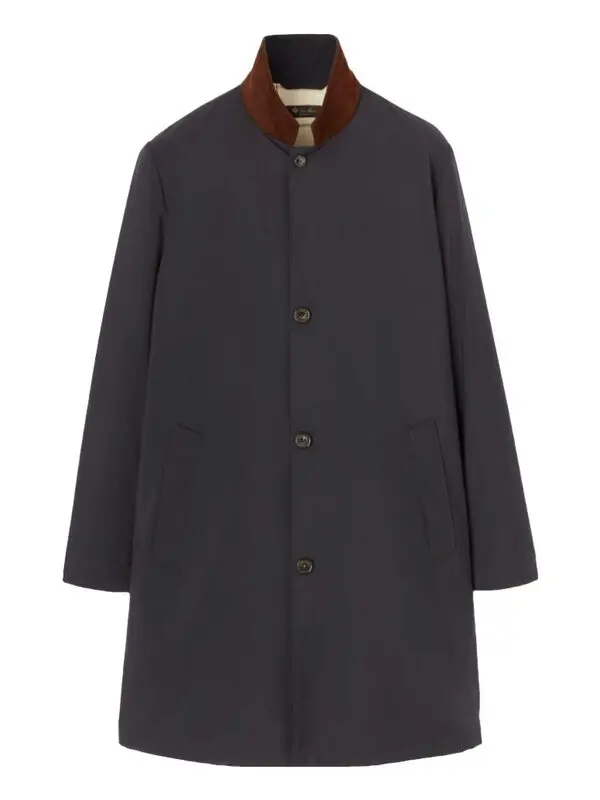 Loro Piana Long Sleeve Waterproof Jacket - Black