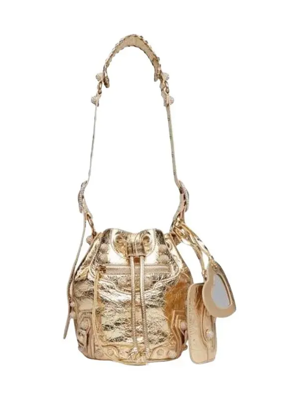 Balenciaga Le Cagole Xs Bucket Bag - Yellow