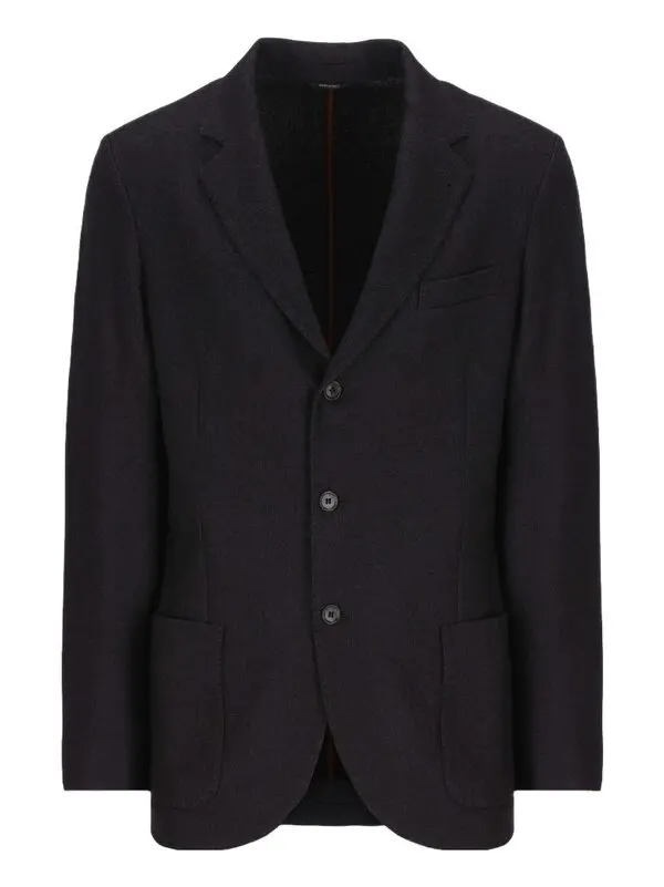 Loro Piana Logo Blazer - Black