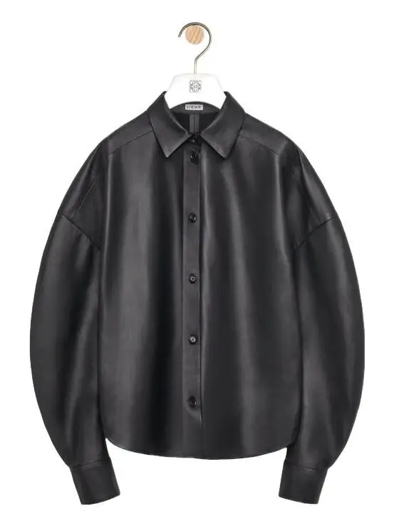 Loewe Nappa Lambskin Shirt - Black
