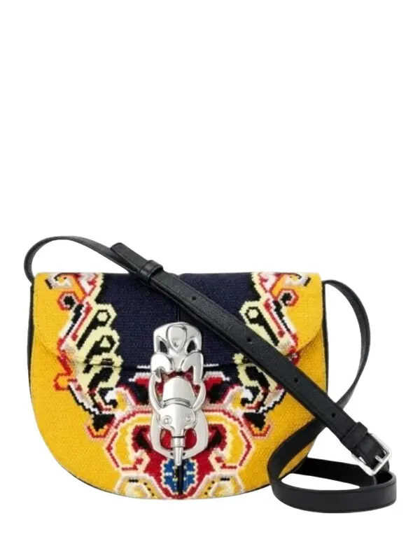 Loewe Patterned Shoulder Bag - Black