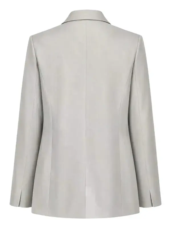 Dusan Loose-fit Notched-lapel Blazer - Grey