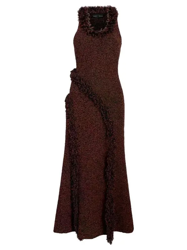 Proenza Schouler Textured Jacquard Dress - Brown