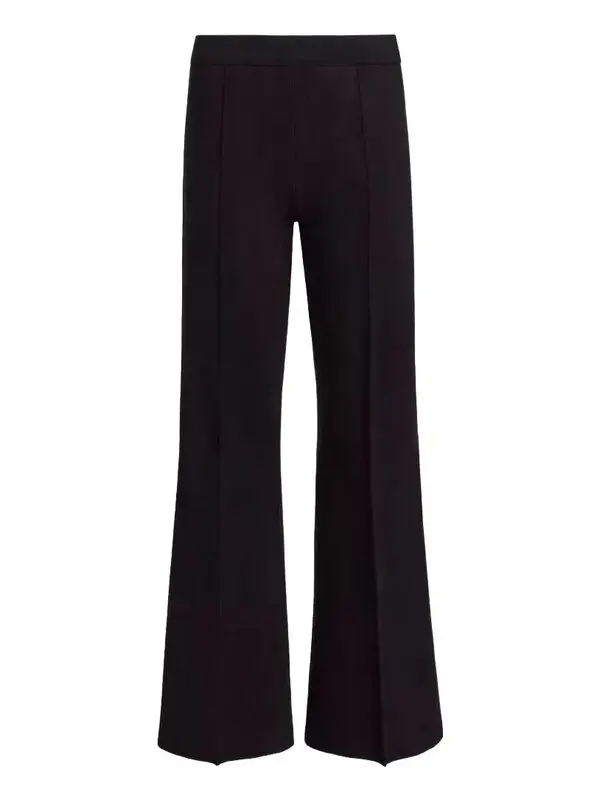 HIGH SPORT Willa Pintuck Trousers - Black