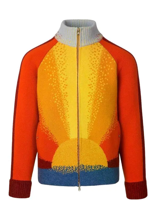 GOD'S TRUE CASHMERE Radiant Sun Cashmere Cardigan - Orange