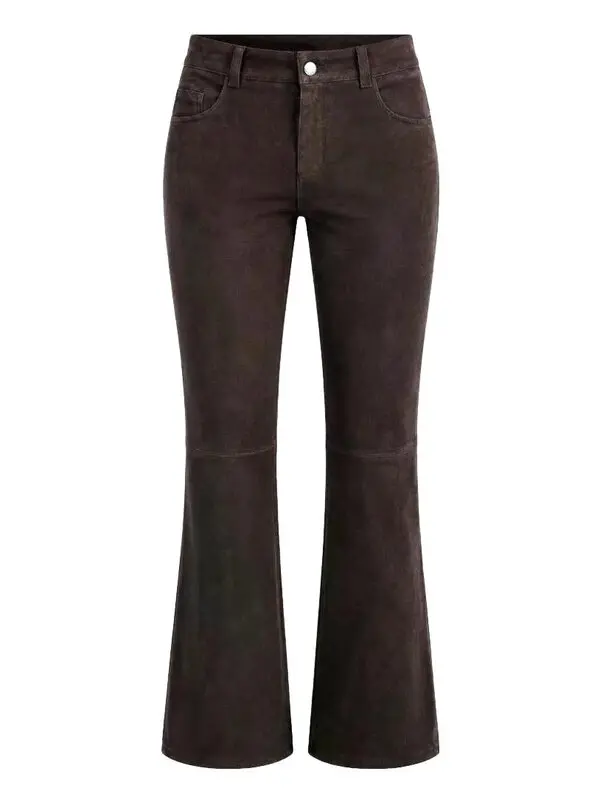 Stouls Dean Suede Trousers - Brown