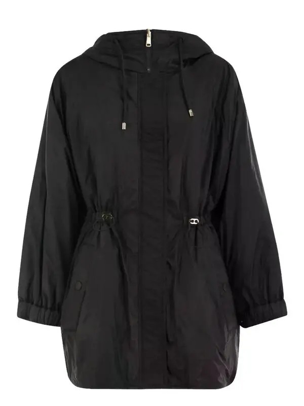 Max Mara Reversible Hooded Parka - Black