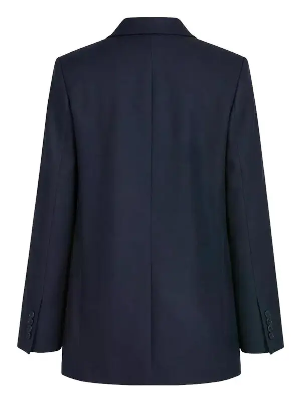 SA SU PHI Lauren Peak-lapel Blazer - Blue