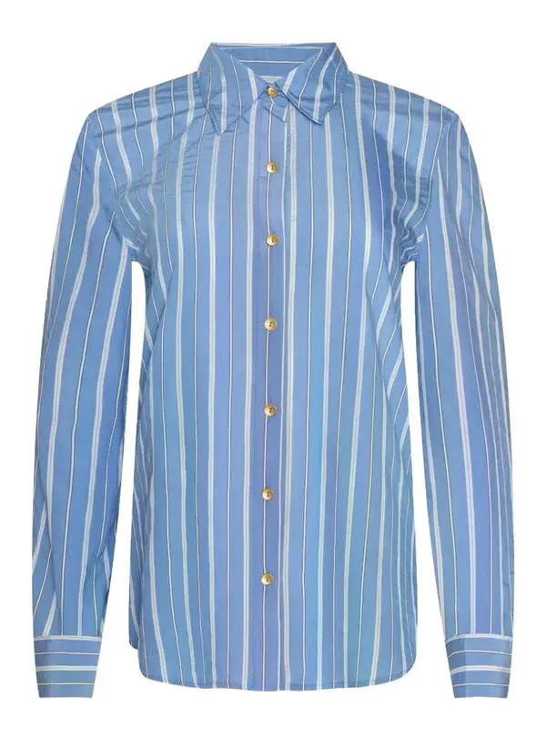 L'Agence Striped Shirt - Blue
