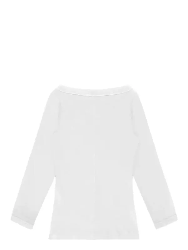 FLORE FLORE Steffi Long-sleeved T-shirt - White