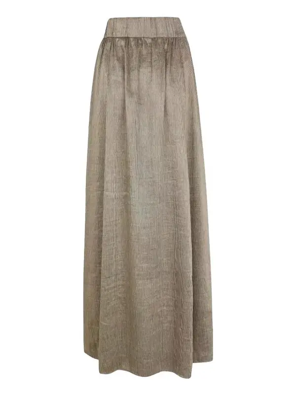 CORTANA Aria Maxi Skirt - Grey