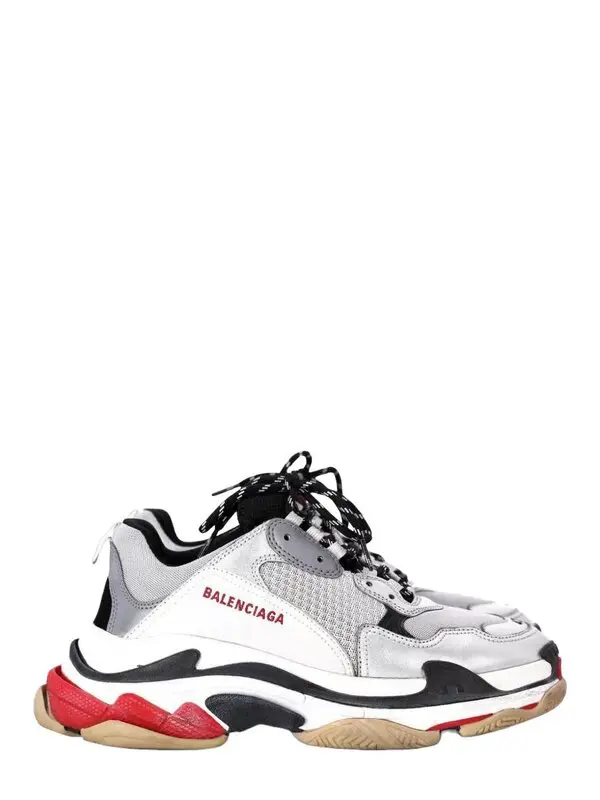 Balenciaga Triple S Sneakers - Silver