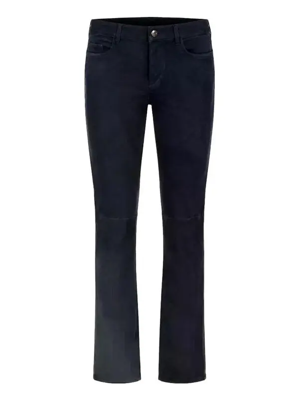 Stouls Dean Suede Trousers - Black