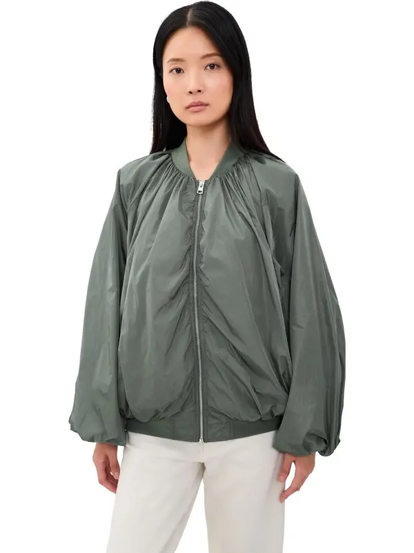 AGOLDE Raffi Bomber Jacket - Fern