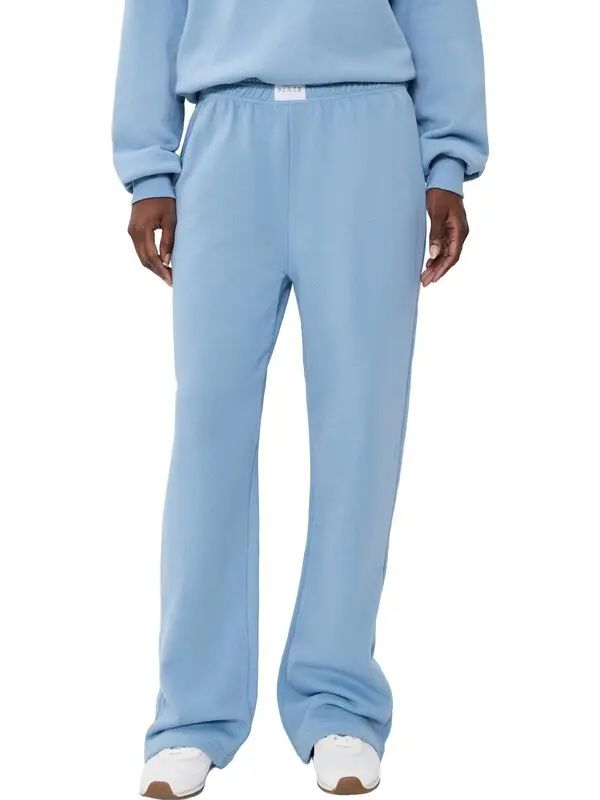 PARKE Boxer Sweatpants In French Terry - Sky