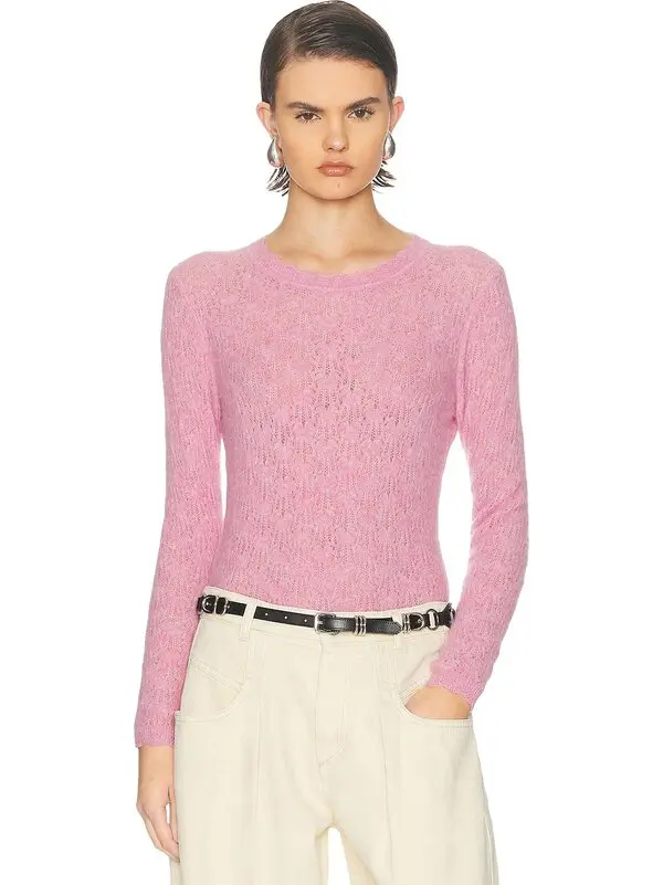Isabel Marant Étoile Obeline" Knit Sweater - Light Pink