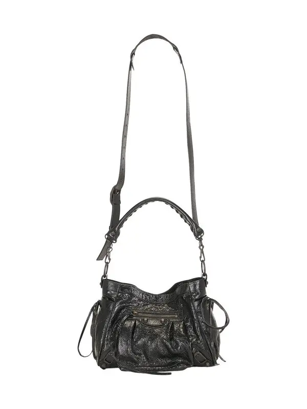 Balenciaga Le City Small Bucket Bag - Black