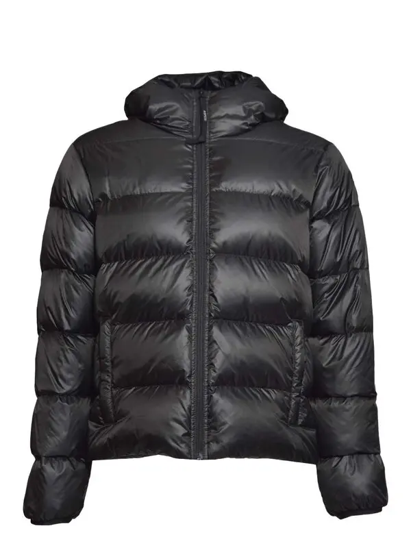 Aspesi Drawstring Hem Padded Jacket - Black