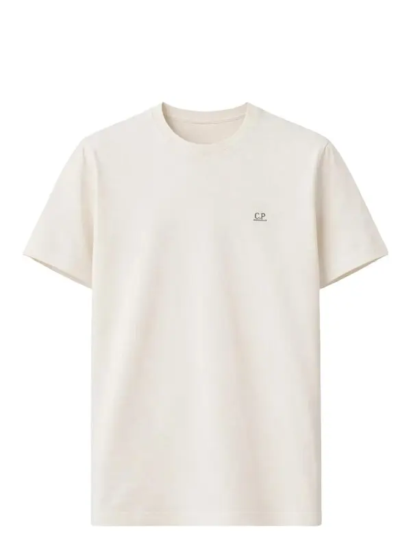 C.P. COMPANY Goggle Back Print T-shirt - White