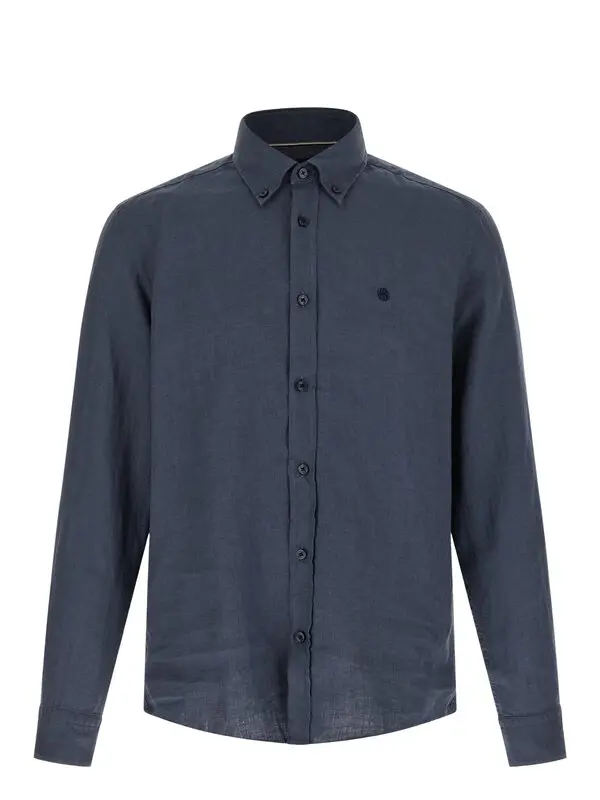 Hugo Boss Regular-fit Button-down Shirt - Blue