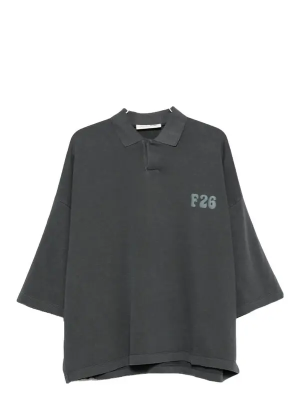 Fear Of God Short-sleeved Polo Shirt - Grey