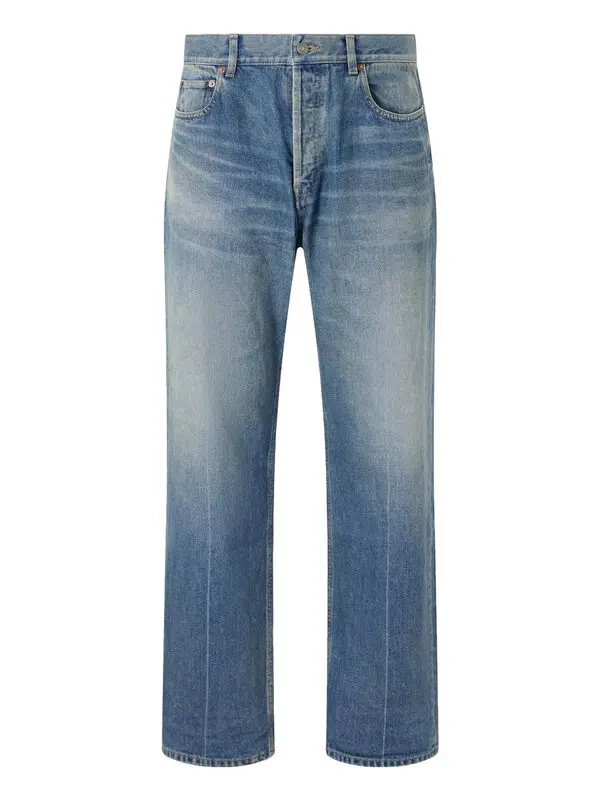 Saint Laurent Straight-leg Jeans - Blue