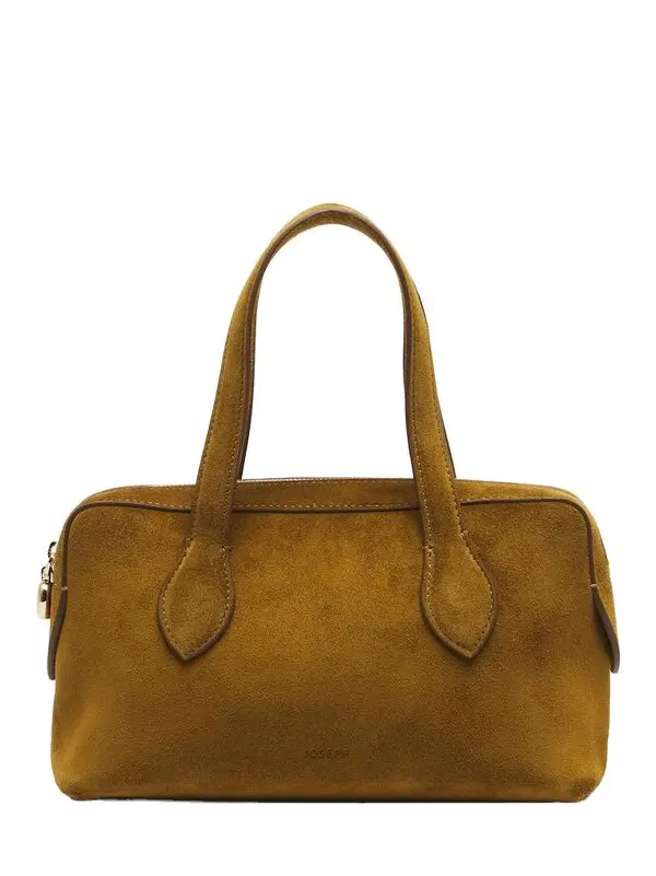 JOSEPH Loaf Mini Suede Shoulder Bag - Beige