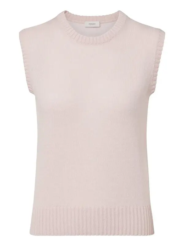 Agnona Cashmere Vest - Pink