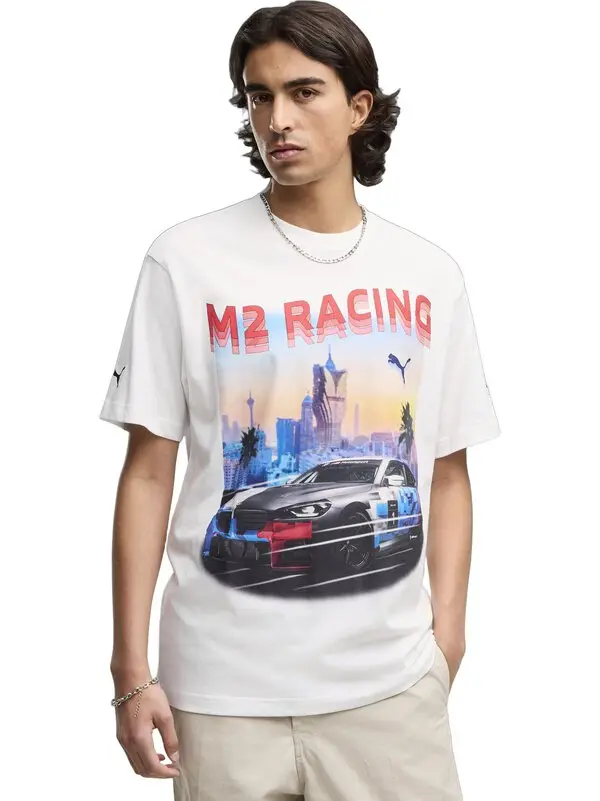 PUMA Bmw Motorsport Graphic T-shirt - White