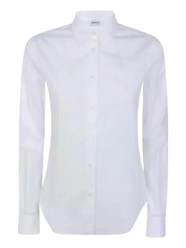 Aspesi Long Sleeve Button-down Shirt - White