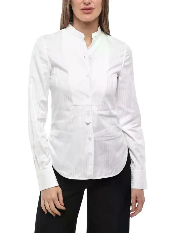 Stella McCartney Jacquard Striped Shirt - White