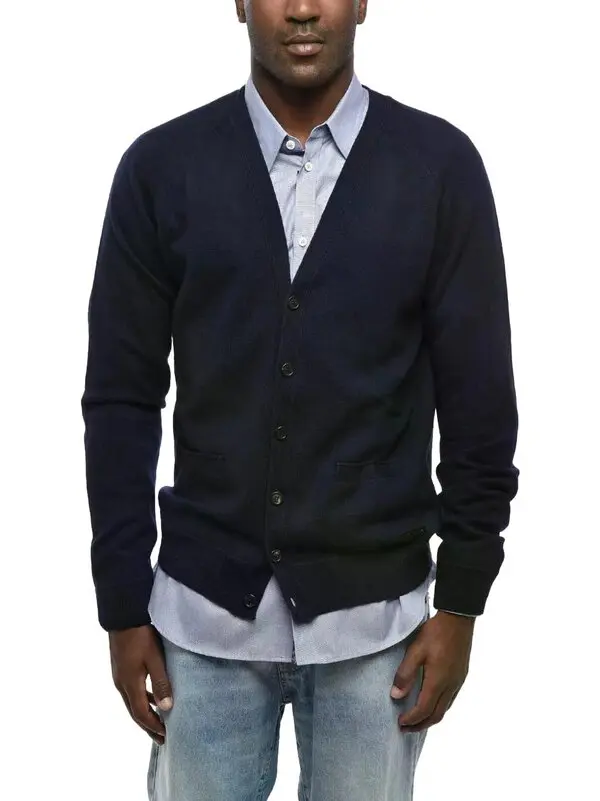 Dsquared2 Patch-pocket V-neck Cardigan - Blue