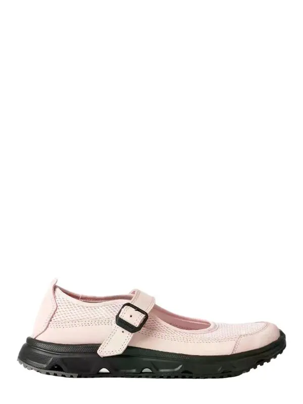 SALOMON Ballet Flats With Buckle Fastening Strap - Pink