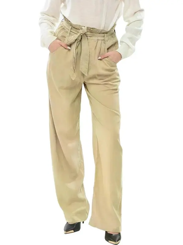 Isabel Marant Étoile Priana Belted Trousers - Neutrals