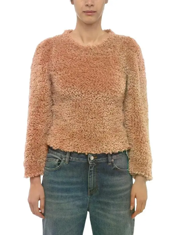 Stella McCartney Teddy Bouclé Sweater - Neutrals