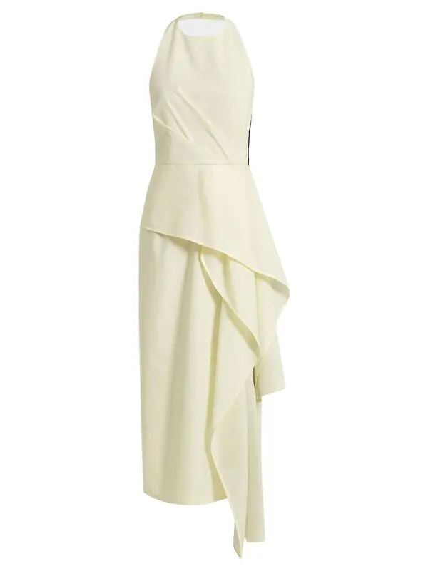 16Arlington Selene Midi Dress - Yellow