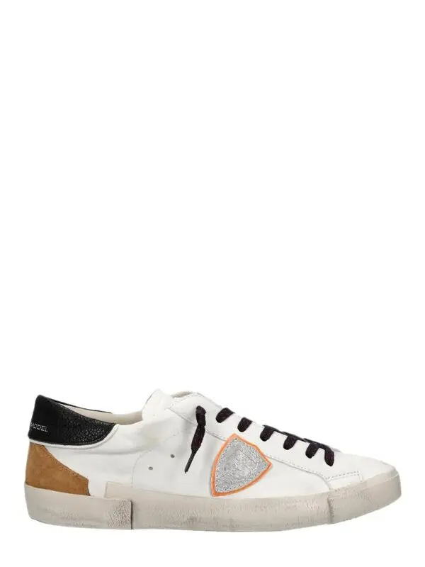 Philippe Model Vintage Mix Prsx Trainers - White