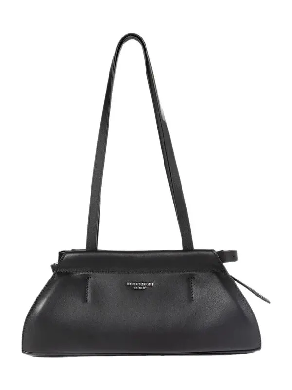 ANN DEMEULEMEESTER Shoulder Bag With Long Straps - Black