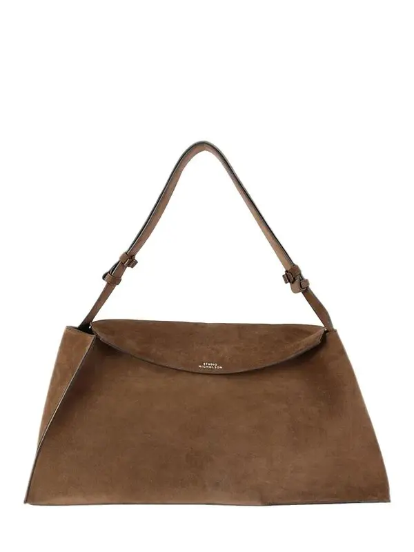 Studio Nicholson Leather Shoulder Bag - Brown