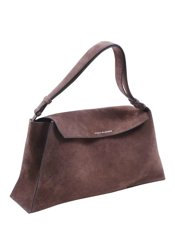 Studio Nicholson Leather Shoulder Bag - Brown