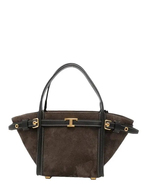 TOD`S Tim Mini Shopping Bag - Brown