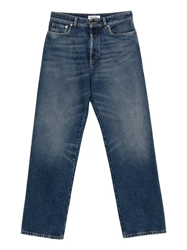 Miu Miu Five-pocket Denim Pants - Blue