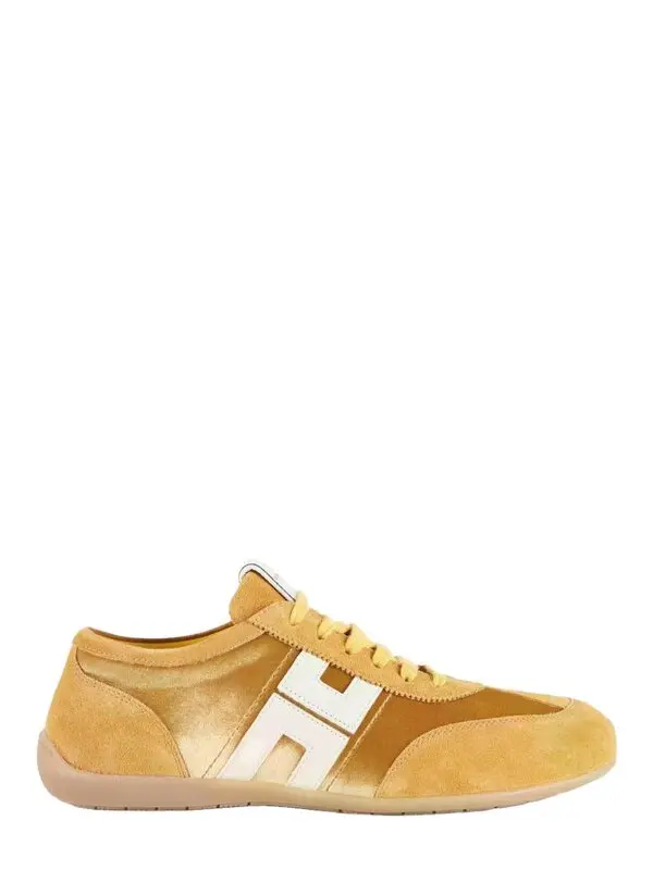 Elisabetta Franchi Nappa Leather Sneakers - Gold