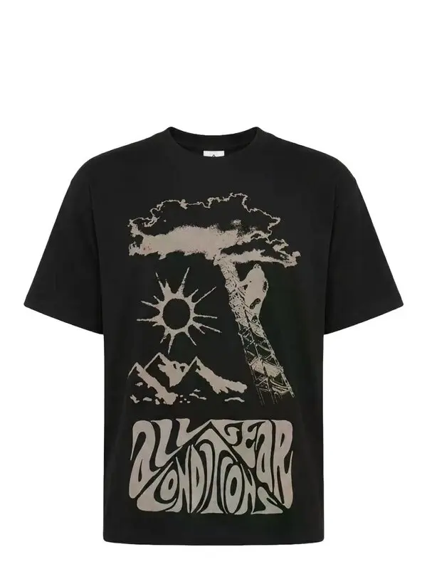 Nike Dri-fit Graphic-print T-shirt - Black