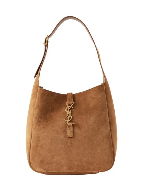 Saint Laurent Le 5 À 7 Supple Suede Bag - Orange