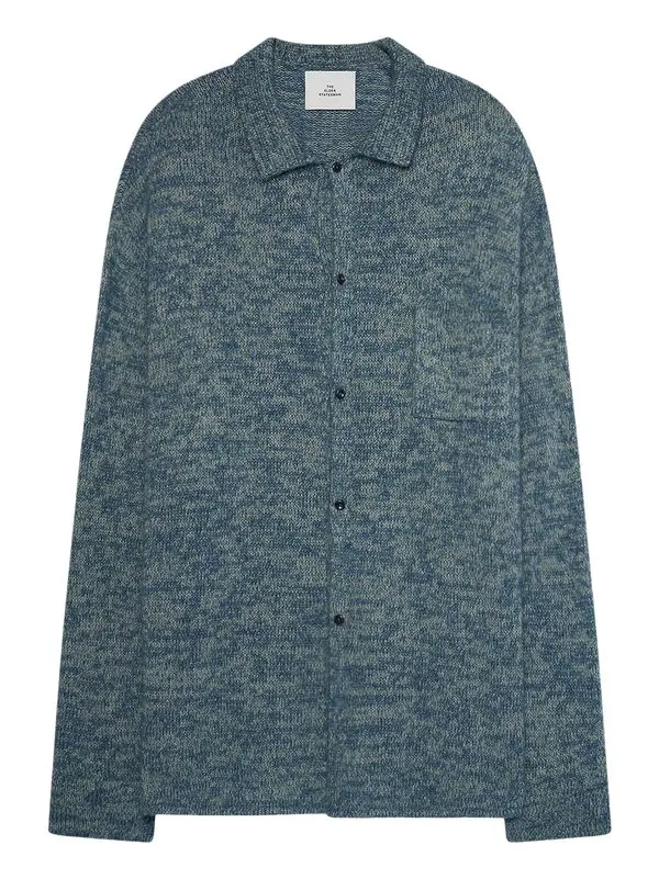 THE ELDER STATESMAN Nimbus Button-up Shirt - Blue