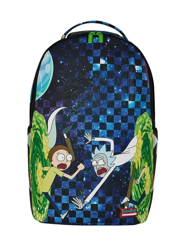SPRAYGROUND Rick And Morty Portal Jumping Backpack - Multicolor