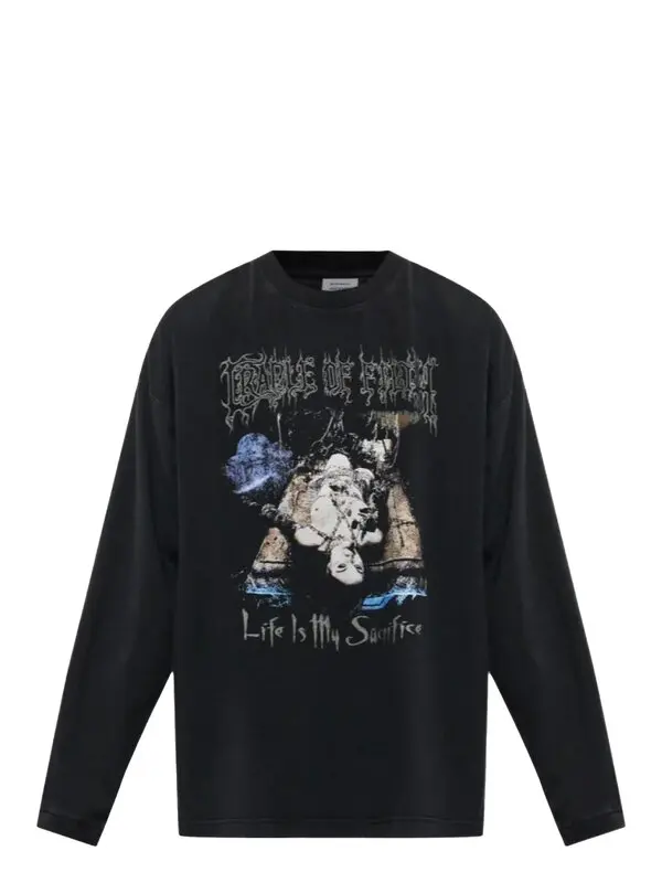 Vetements Cof Sacrifice Long-sleeve Top - Black