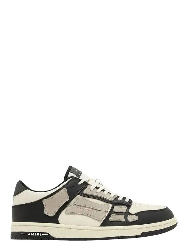 Amiri Skel Top Low Sneakers - Black