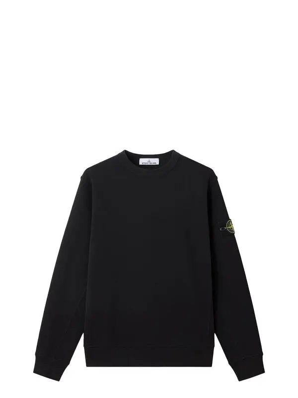 Stone Island Crewneck Sweatshirt - Black